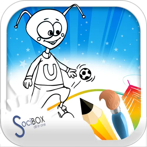 Безопасность данных и разрешения для aliens coloring book в RuStore