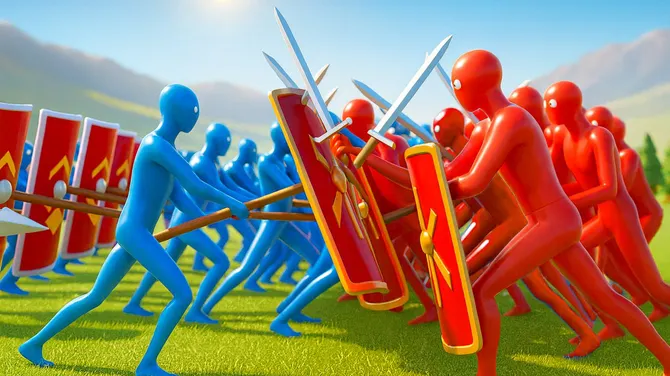 Red vs Blue Battle Simulator — скачать для Android 0,0★ бесплатно 📱 в ...