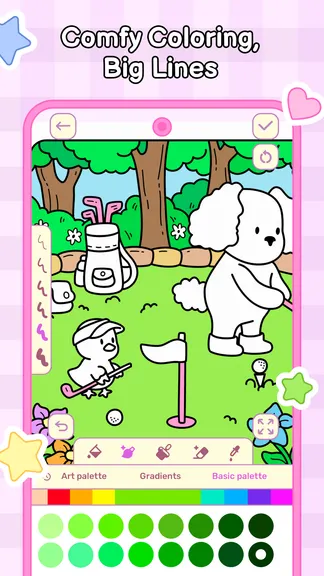 Игра My Cute Friends: Coloring Book — Настольные игры 0,0★ — скачать ...