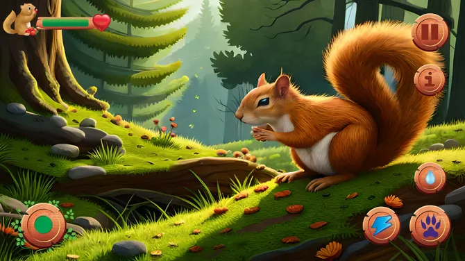 Игра Wild Squirrel Simulator Game — Симуляторы 0,0★ — скачать для ...