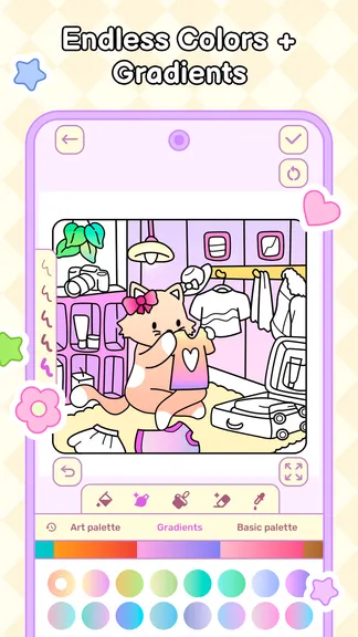 Игра My Cute Friends: Coloring Book — Настольные игры 0,0★ — скачать ...