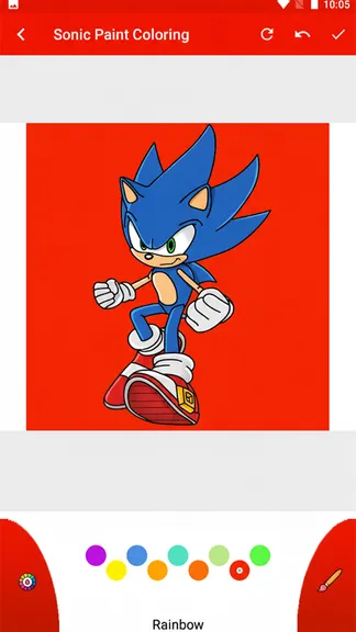 Sonic Paint Coloring — скачать для Android 0,0★ бесплатно 📱 в RuStore