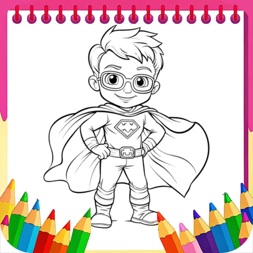 Игра Super Kids Coloring Book Fun & Creative Drawing — Детские 0,0 ...