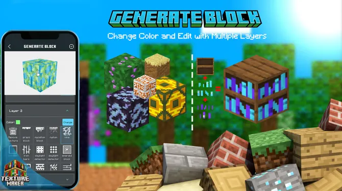 Игра Texture Maker for Minecraft PE — Утилиты 5,0★ — скачать для ...