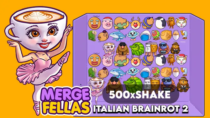 Игра Italian Brainrot Merge Fellas — Головоломки 3,0★ — скачать для ...